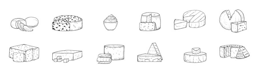 Annual Cheese Consumption - Per Capita - in EU and Worldwide